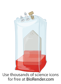 Free Harvestainer bioprocess container (large scale, with liquid) Icons ...