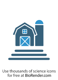 Free Farm (symbol, with field) Icons, Symbols & Images | BioRender