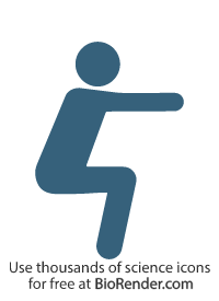 Free Person squatting (symbol) Icons, Symbols & Images | BioRender