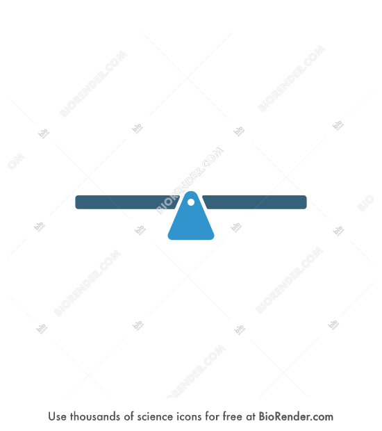 Free Seesaw (symbol, balanced) Icons, Symbols & Images | BioRender