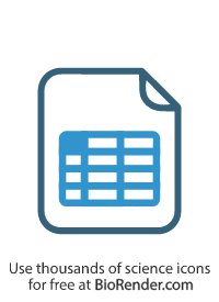 Free Spreadsheet (symbol) Icons, Symbols & Images | BioRender