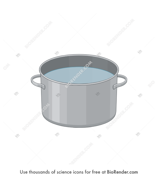 Free Cooking pot (with liquid) Icons, Symbols & Images | BioRender