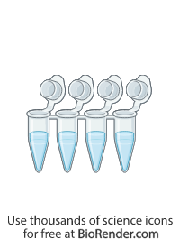 Free PCR tube strip (4-strip, full liquid) Icons, Symbols & Images ...
