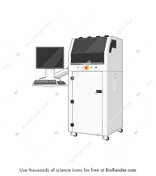 Free Cell sorter (CellenONE X1) Icons, Symbols & Images | BioRender