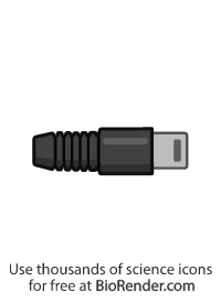 Free USB cable (type-B, male end) Icons, Symbols & Images | BioRender