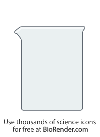 Free Beaker (schematic) Icons, Symbols & Images | BioRender
