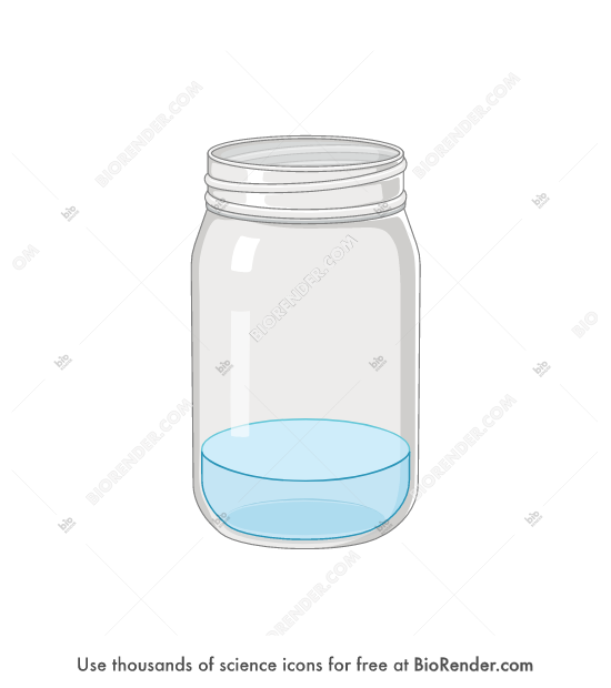 Free Jar (with liquid) Icons, Symbols & Images | BioRender