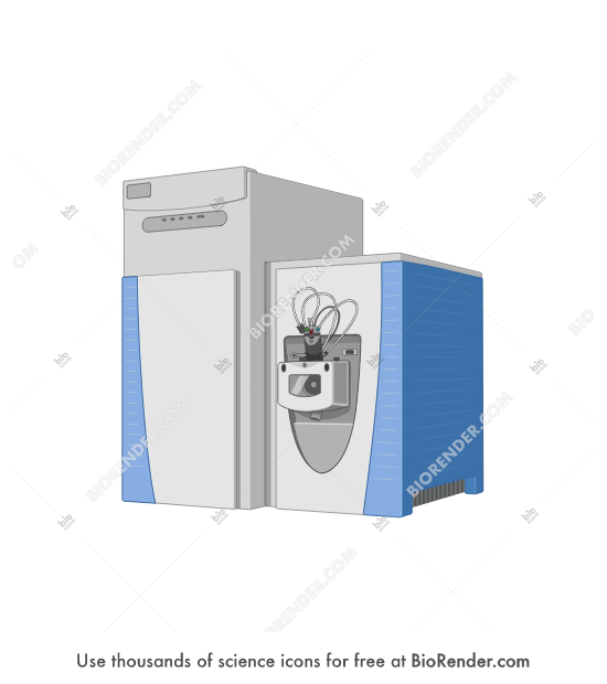 Free Mass spectrometer (Q Exactive, 3/4 view) Icons, Symbols & Images ...
