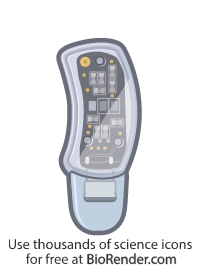 Free Electrical nerve field stimulator device (IB-Stim) Icons, Symbols ...