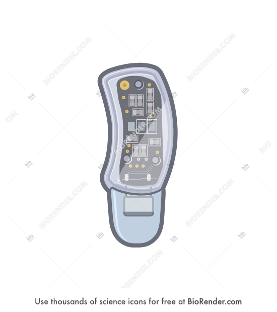 Free Electrical nerve field stimulator device (IB-Stim) Icons, Symbols ...