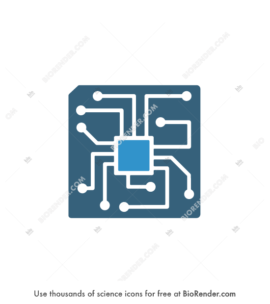 Free Microchip 1 (symbol) Icons, Symbols & Images | BioRender
