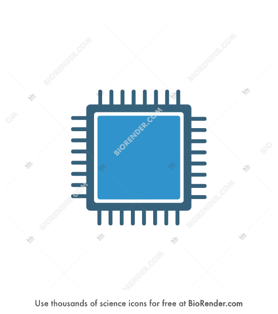 Free Microchip 2 (symbol) Icons, Symbols & Images | BioRender