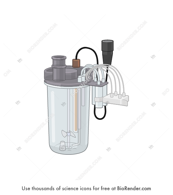 Free Bioreactor (AMBR 250, perfusion) Icons, Symbols & Images | BioRender