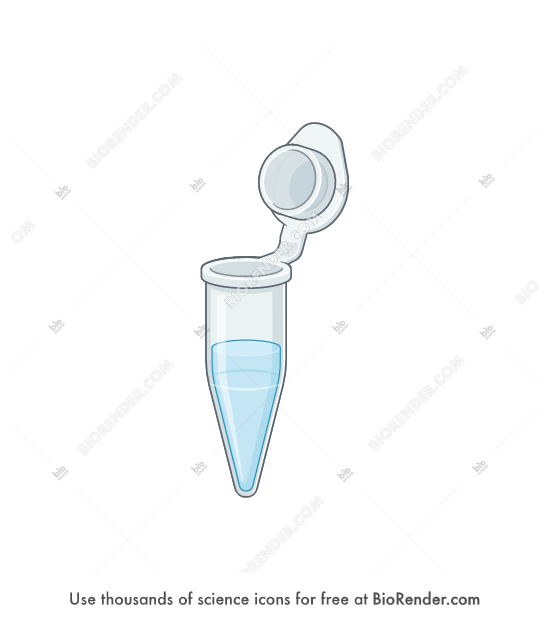Free Eppendorf tube (3/4 view, open, full liquid) Icons, Symbols ...