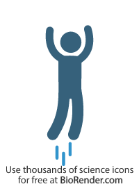 Free Person jumping (symbol) 1 Icons, Symbols & Images | BioRender