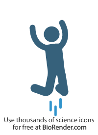 Free Person jumping (symbol) 2 Icons, Symbols & Images | BioRender