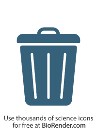 Free Trash can (symbol) Icons, Symbols & Images | BioRender