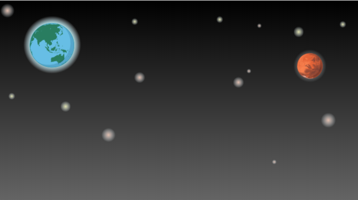 Virtual Background - Space | BioRender Science Templates