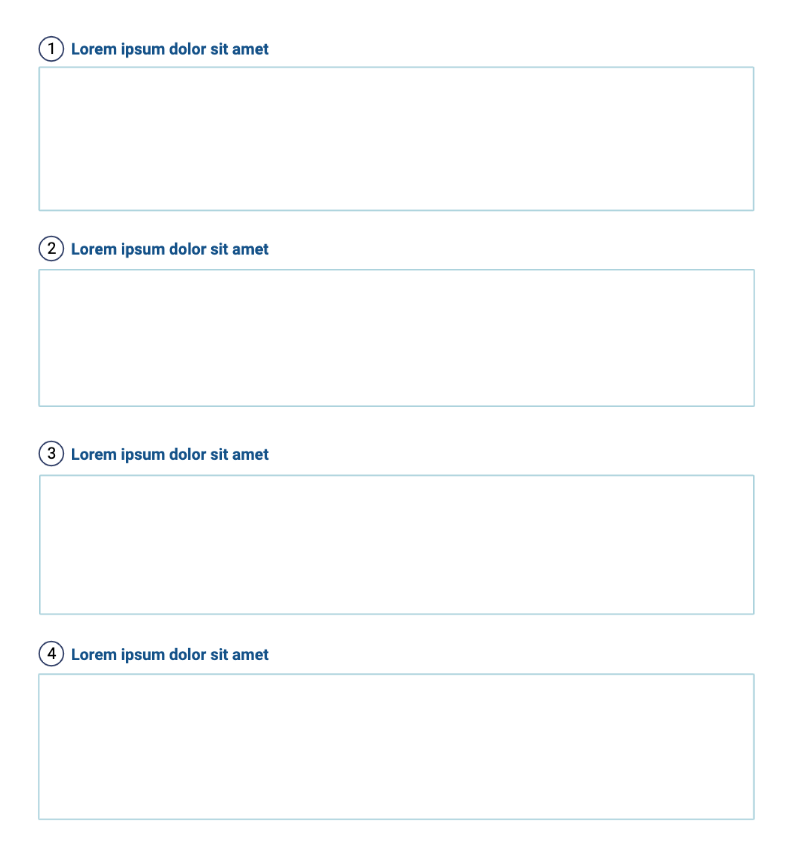 Blank Panels (Layout 1x4) | BioRender Science Templates