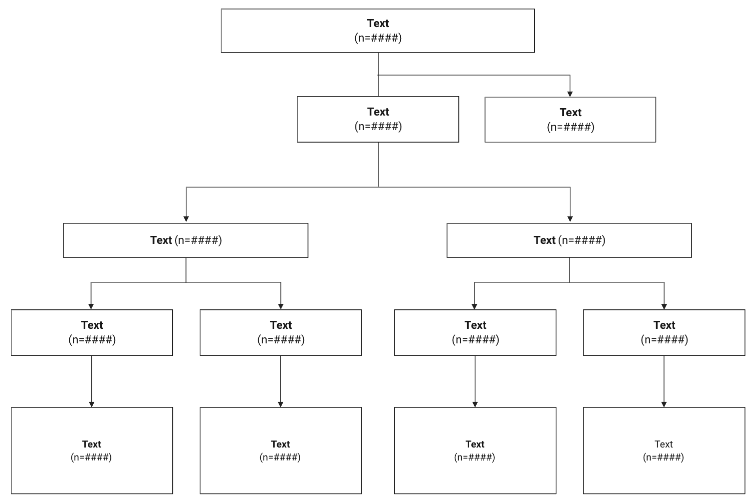 Flow Chart (5 Levels, Vertical, Black and White) 5 | BioRender Science ...