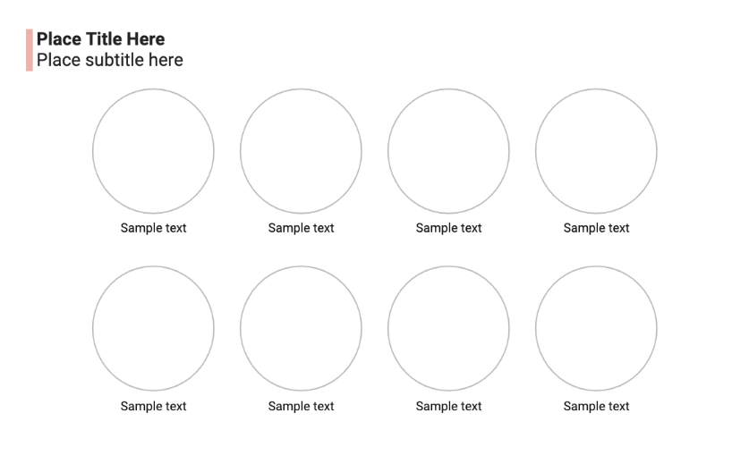 Multi-panel circular (Layout 2x4) | BioRender Science Templates