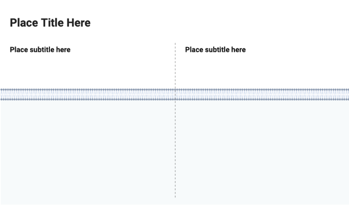 Plasma Membrane and Cytoplasm (Layout 2x1) | BioRender Science Templates