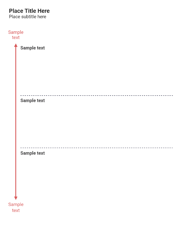 Blank Panels with Arrow (Layout 1x3) | BioRender Science Templates