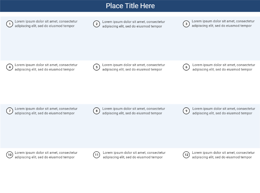 Multi-step Protocol (Layout 3x4) | BioRender Science Templates