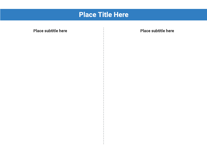 2 Panel Comparison (Layout 2x1) | BioRender Science Templates
