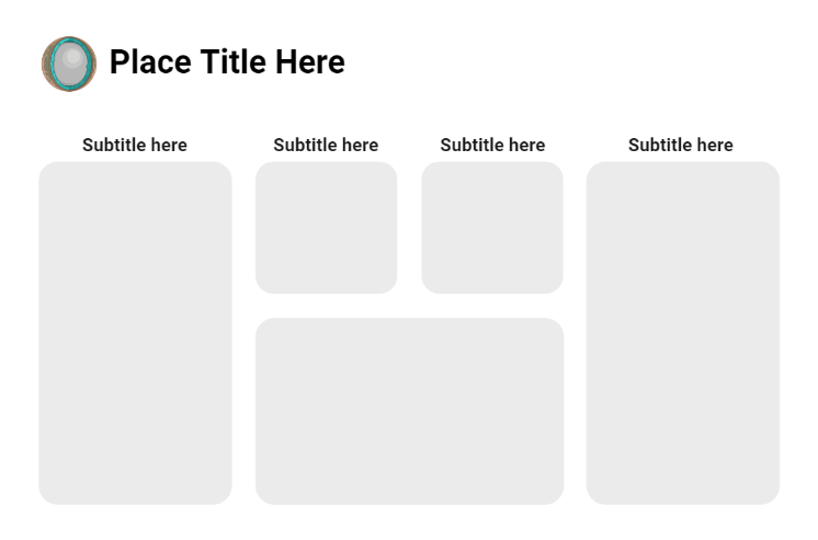 Blank Panels (Layout 4x2) | BioRender Science Templates