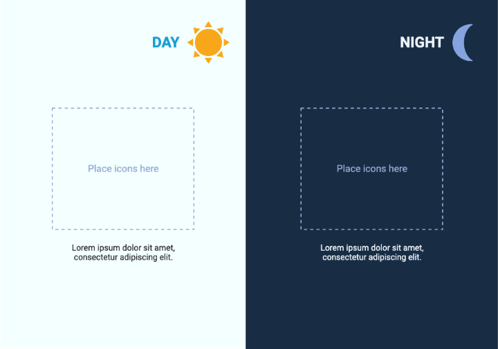 Day and Night (Layout) | BioRender Science Templates