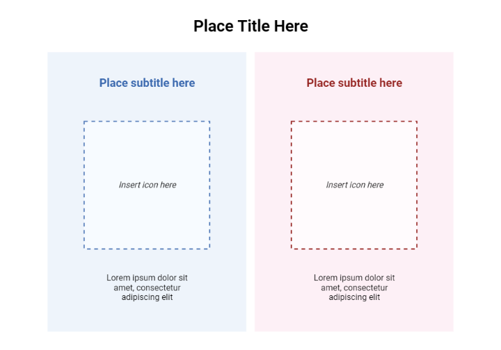 Healthy vs. Diseased Table (Layout 2x1) | BioRender Science Templates