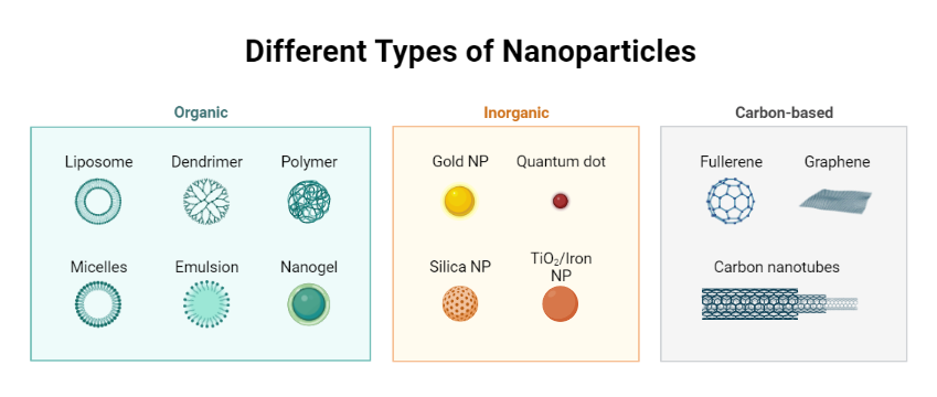 Different Types of Nanoparticles | BioRender Science Templates