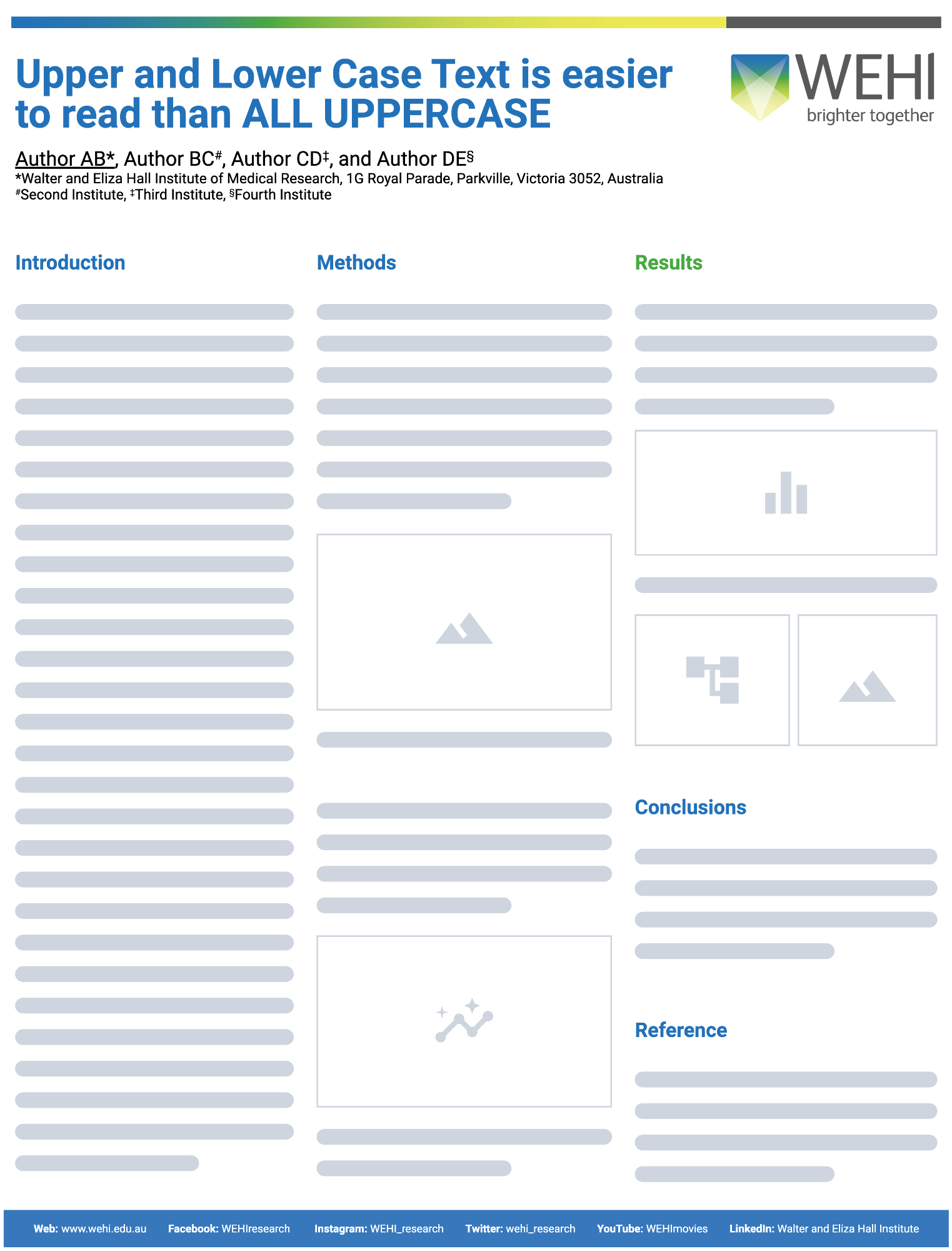 Make scientific figures in minutes using existing templates.