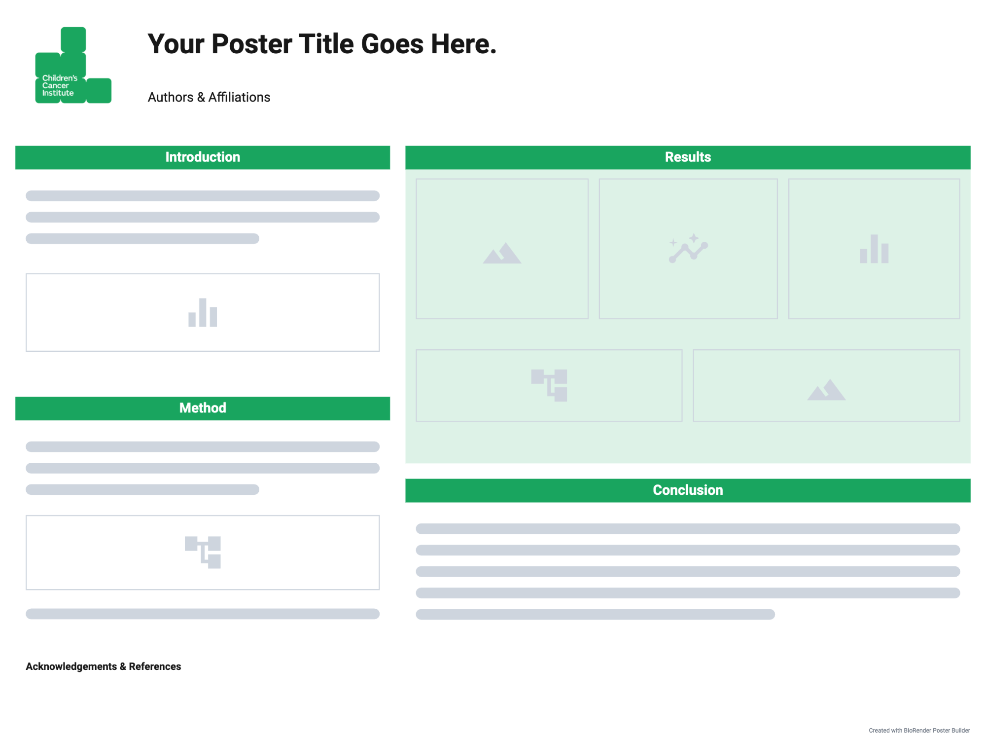 Make scientific figures in minutes using existing templates.