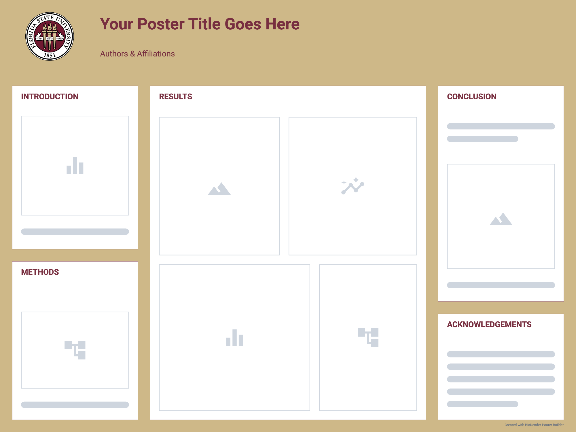 Make scientific figures in minutes using existing templates.