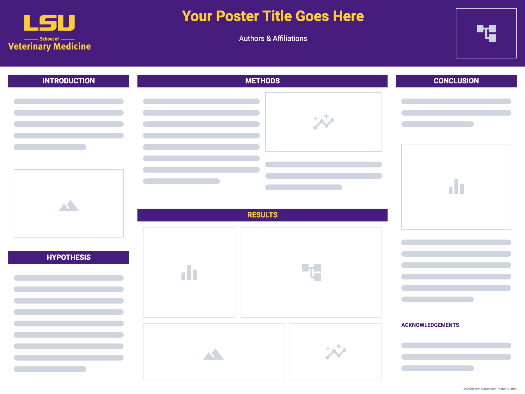 Make scientific figures in minutes using existing templates.