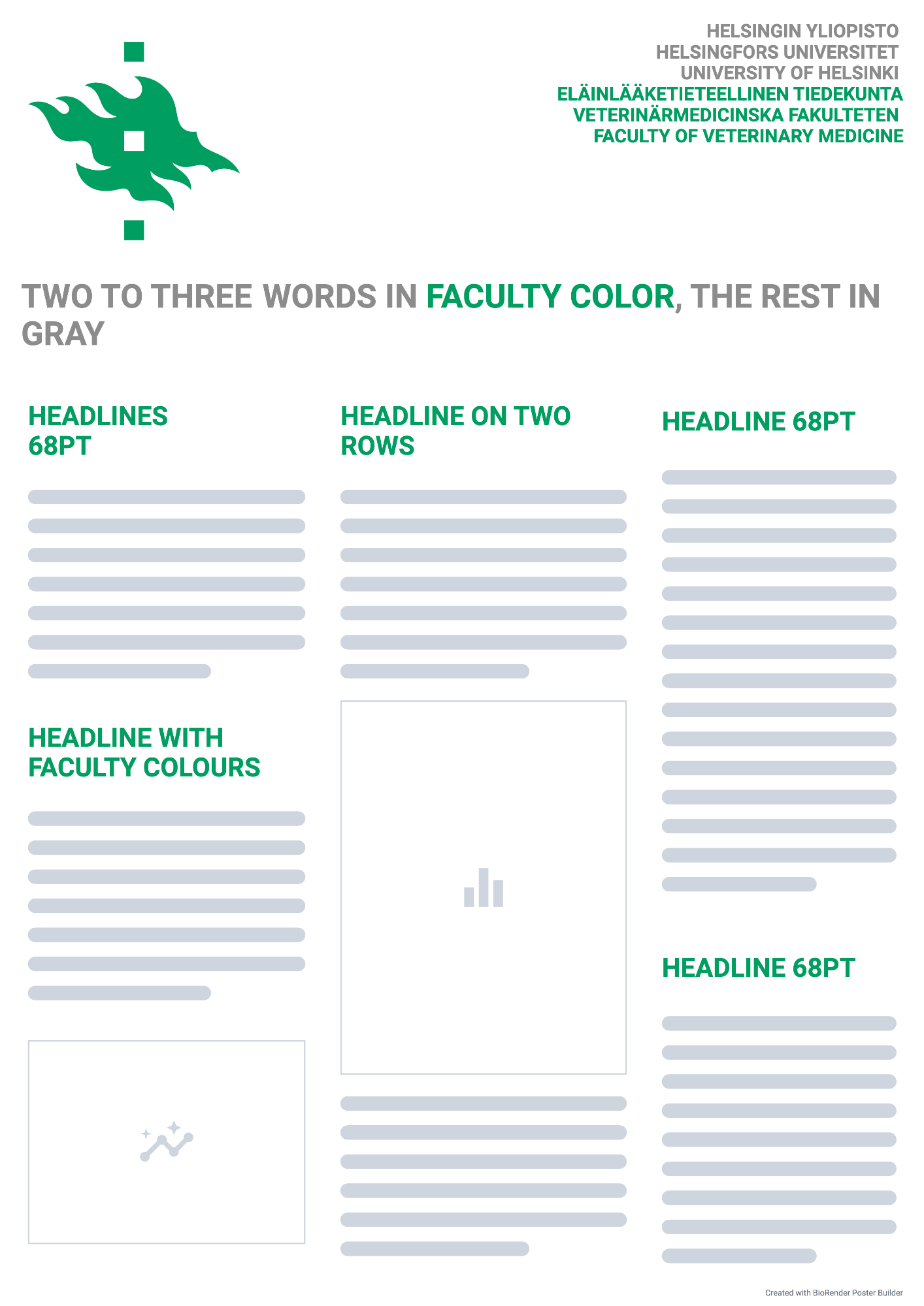 Make scientific figures in minutes using existing templates.