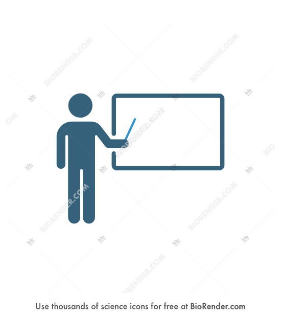 Free Teacher (symbol, male) Icons, Symbols & Images | BioRender