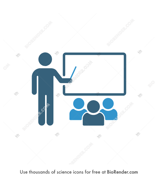 Free Teaching (symbol, male) Icons, Symbols & Images | BioRender