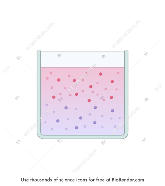 Free Well plate (side view, 5 with particles) Icons, Symbols & Images ...