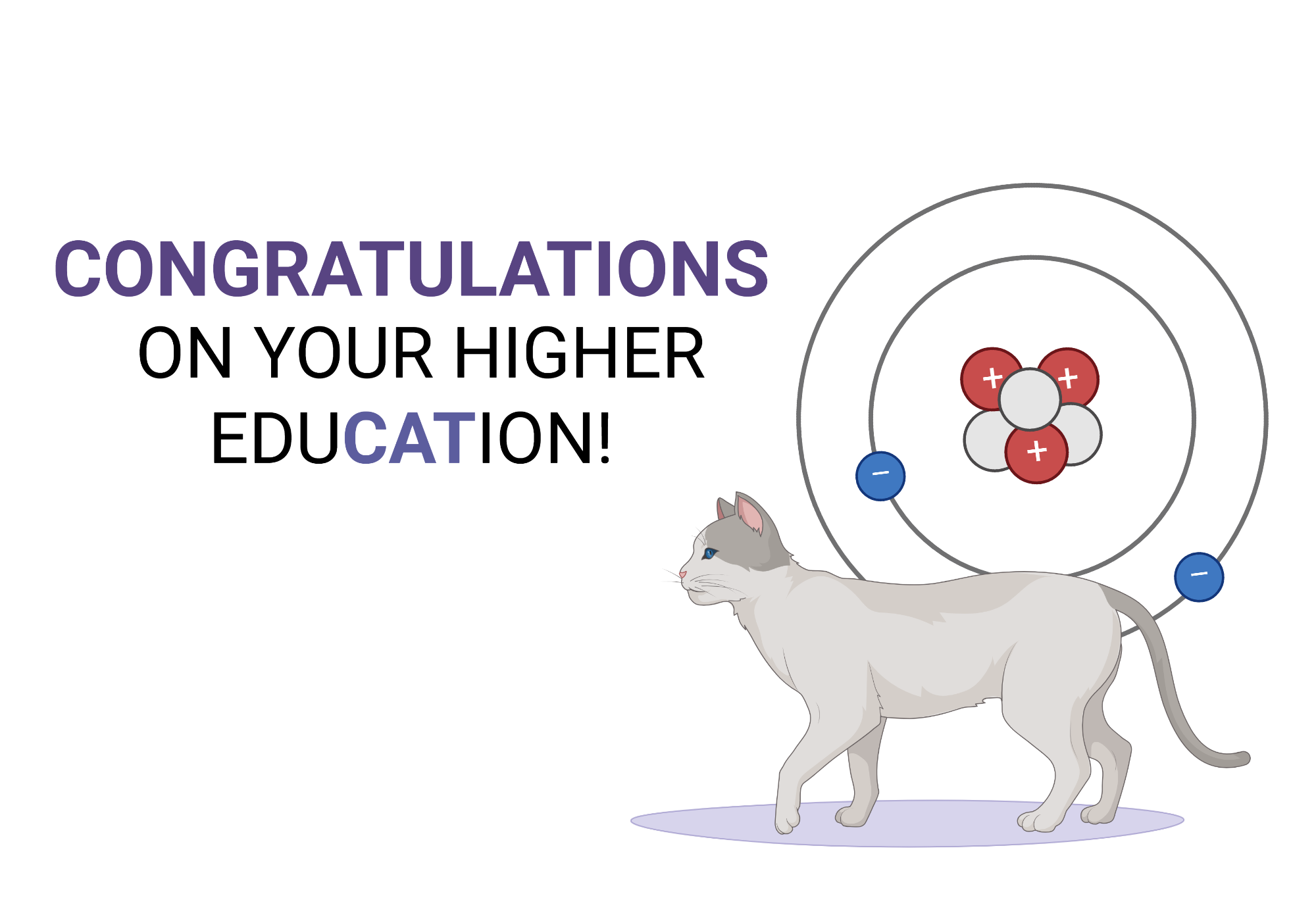 Congrats EduCATion | BioRender Science Templates
