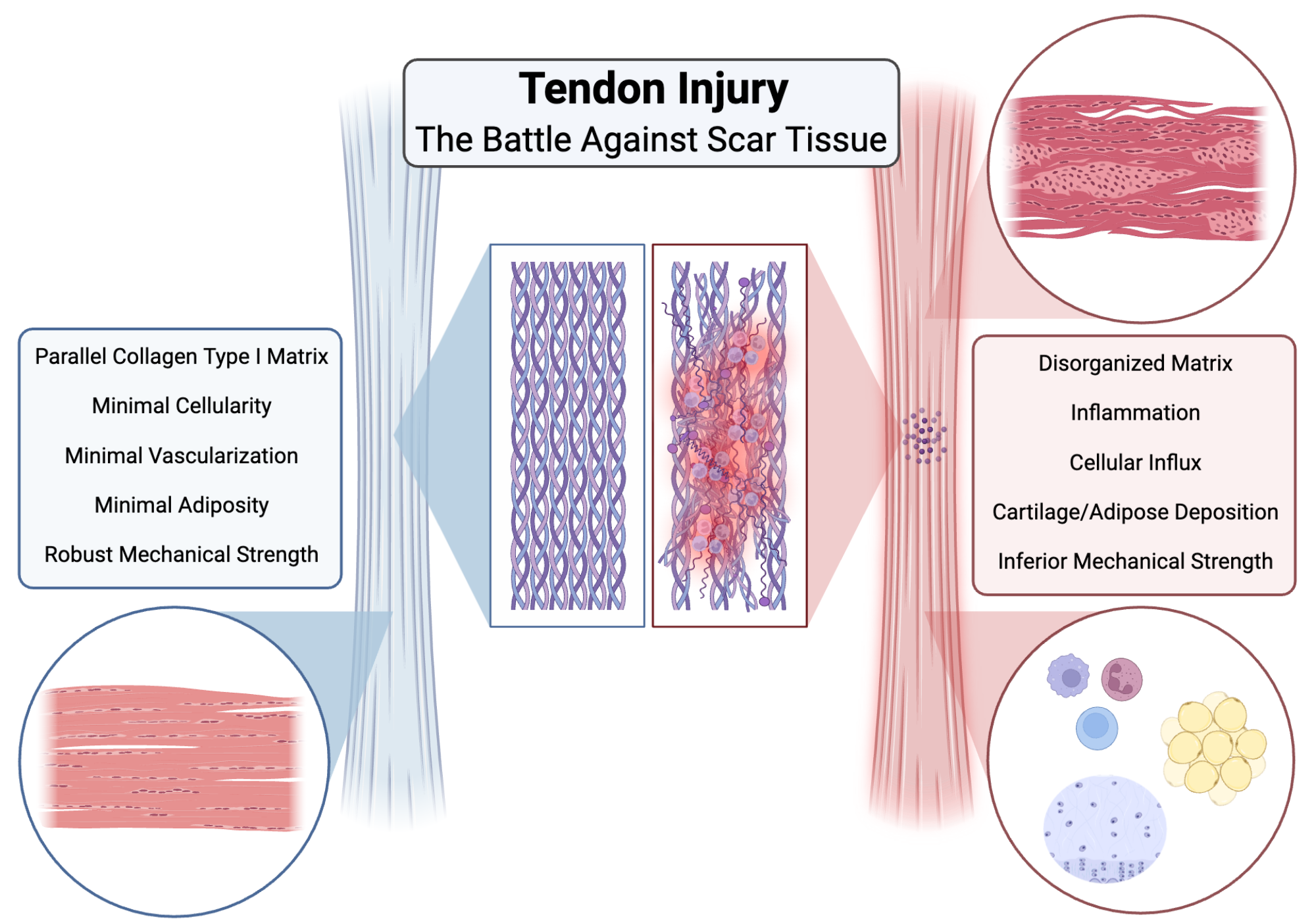 Tendon Injury | BioRender Science Templates
