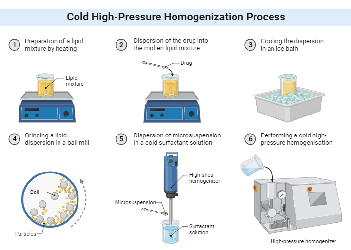 Cold High-Pressure Homogenization Process in Lipid Nanoparticle ...