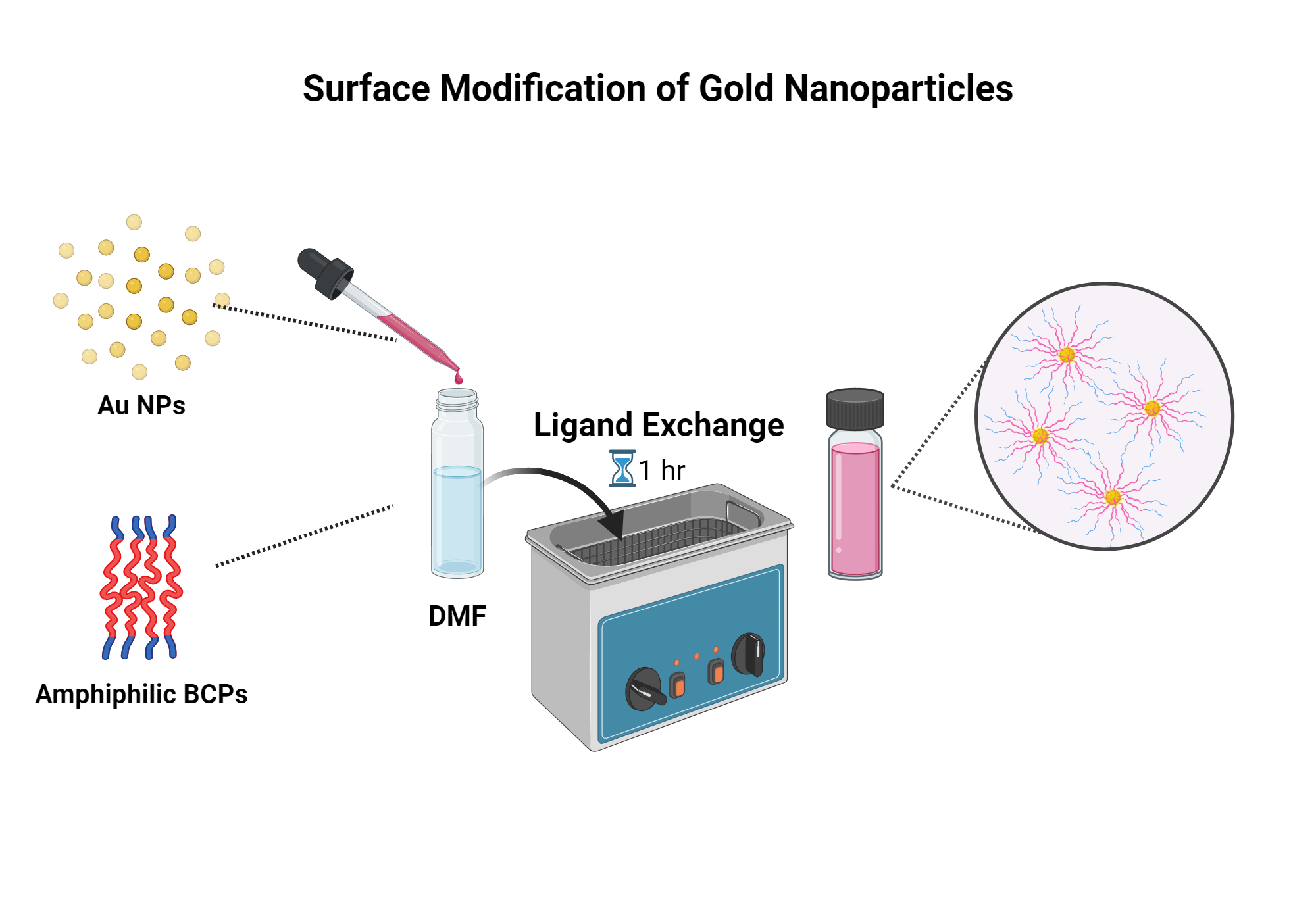 Surface Modification of Gold Nanoparticles with Amphiphilic BCPs ...