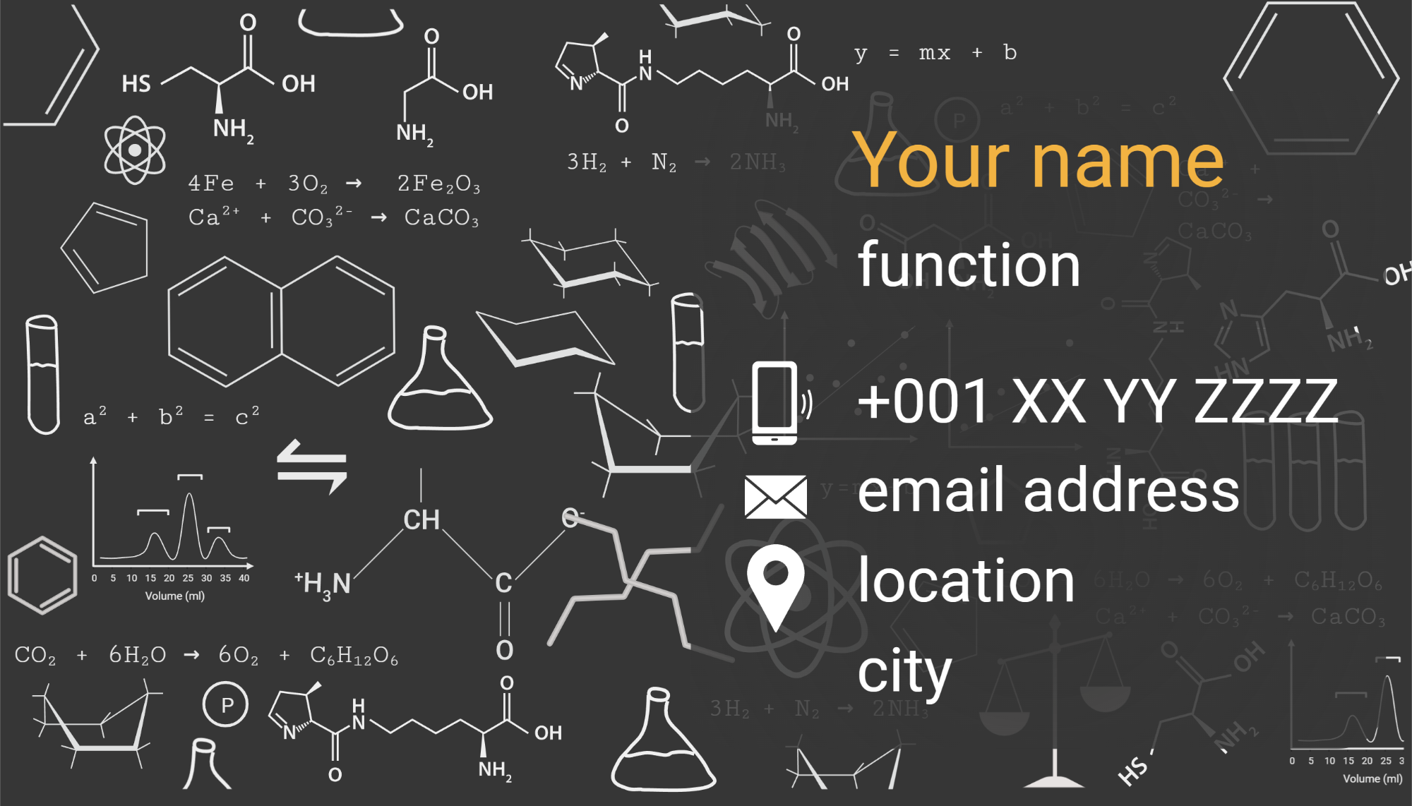 Business card - Physicist | BioRender Science Templates