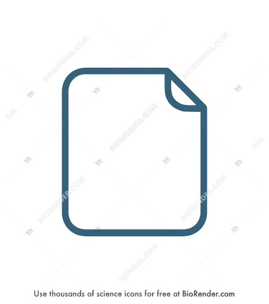 Free Document (symbol) Icons, Symbols & Images | BioRender