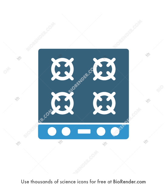 Free Stovetop (symbol) Icons, Symbols & Images | BioRender
