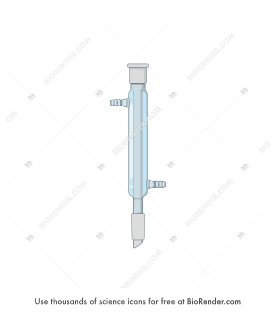 Free Liebig condenser 2 (full liquid) Icons, Symbols & Images | BioRender