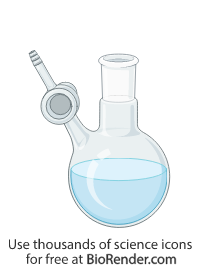 Free Schlenk flask (full liquid) Icons, Symbols & Images | BioRender